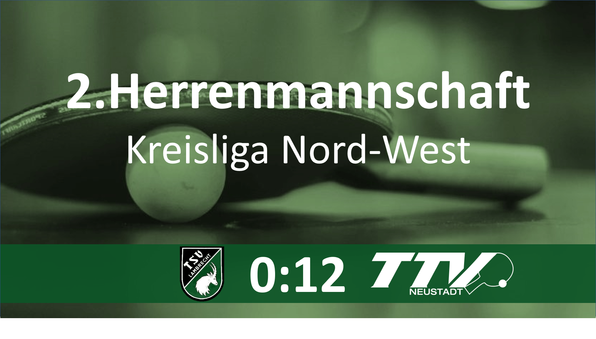 Schwieriger Start für 2.Herrenmannschaft in neuer Besetzung ...