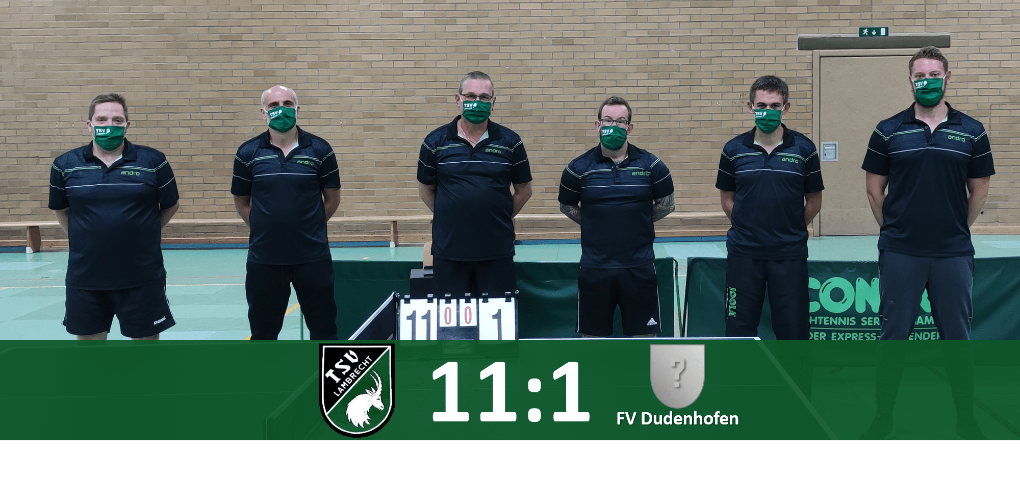 Klarer Pflichtsieg für 1.Herrenmannschaft | tischtennis-lambrecht.de